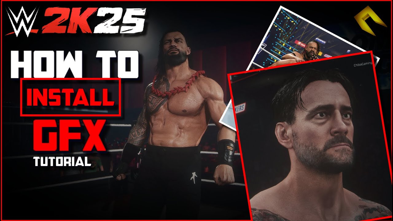 Step By Step Wwe 2k25 Gfx Install Guide Youtube