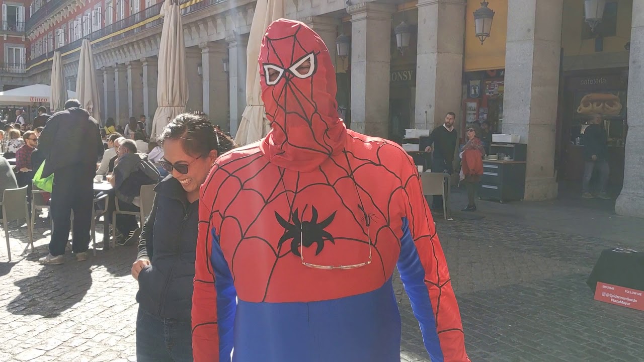 2019 Madrid Fat Spiderman A Chillypup Travel Log Production Youtube