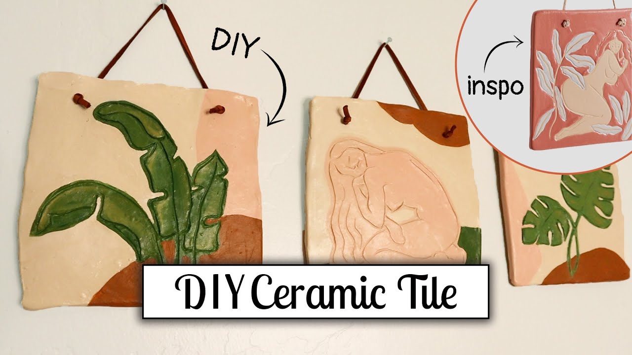 Ceramic Tile Art Diy Youtube