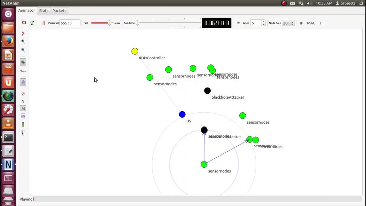 Sdn Sensor Network Software Defined Ns3 Projects Youtube