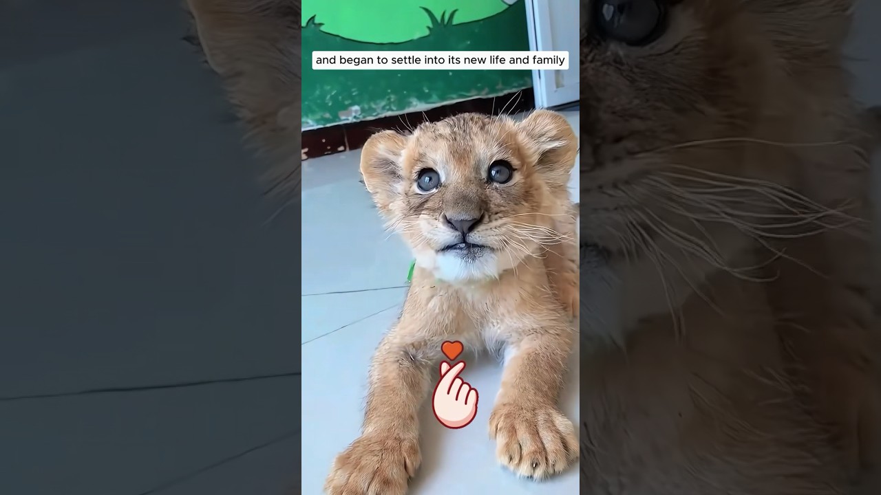 The Man Adopted An Abandoned Lion Cub Shorts Housepetscare