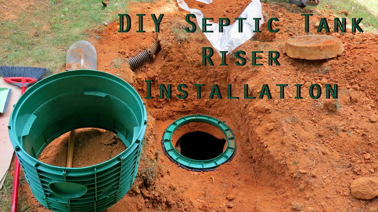 Easy Diy Septic Tank Riser Installation Save Money Youtube