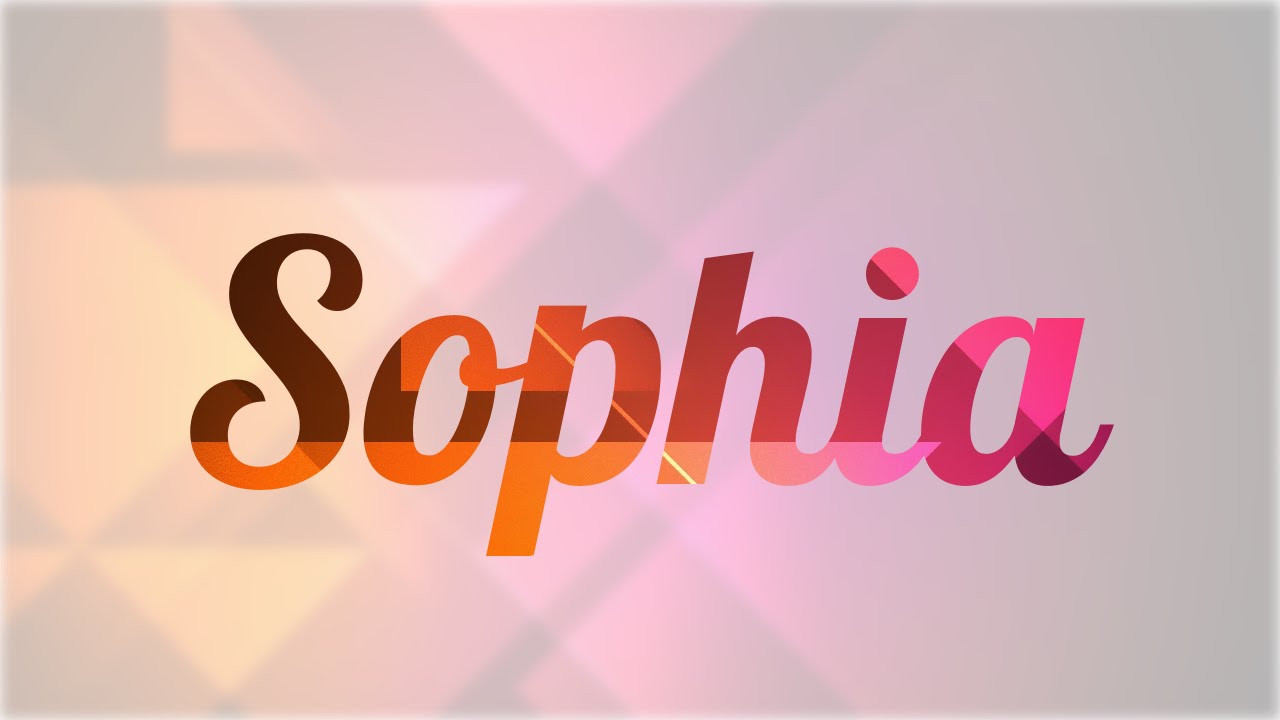 Significado De Sophia Nombre Inglés Para Tu Bebe Niño O Niña Origen Y