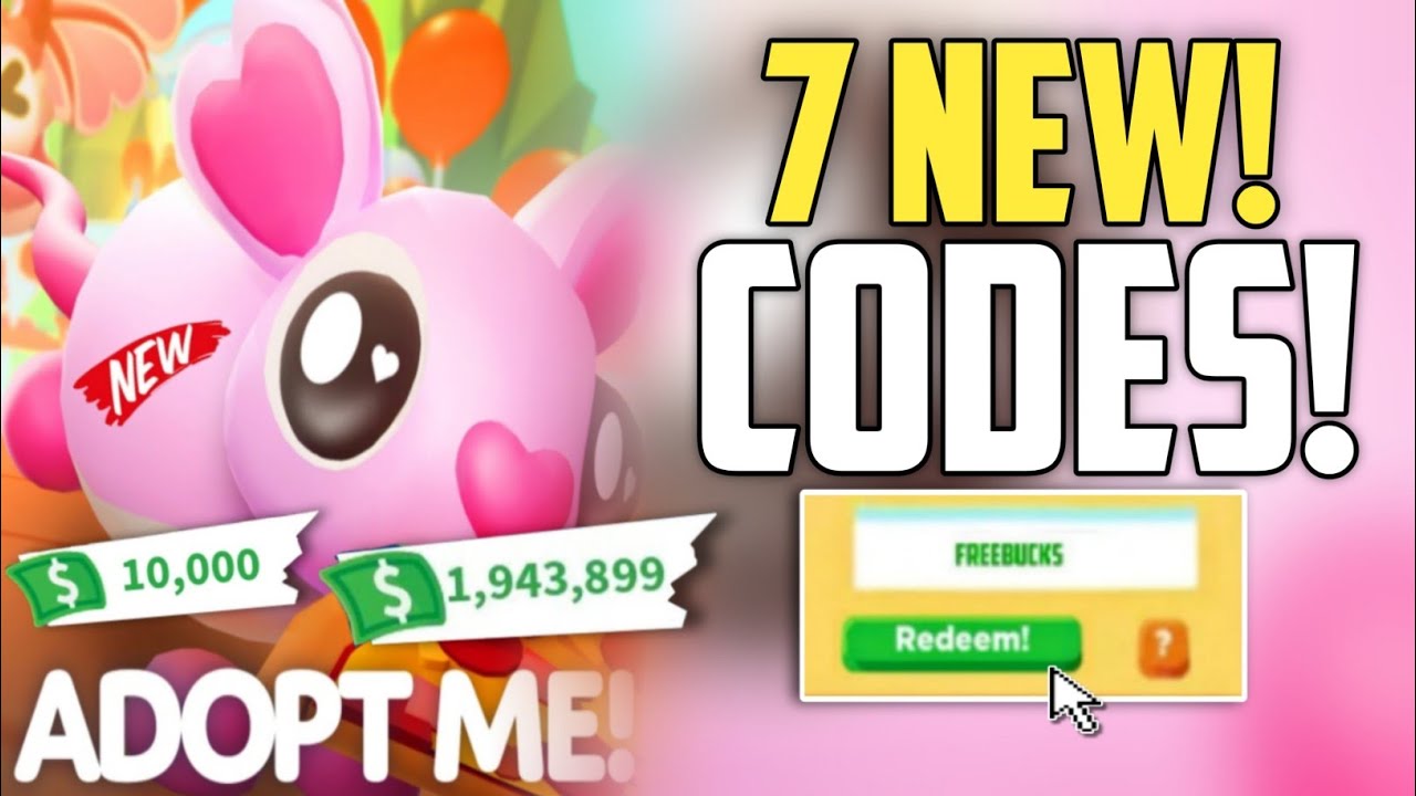 Newâš Codes All Working Codes For Adopt Me In 2025 Roblox Adopt Me