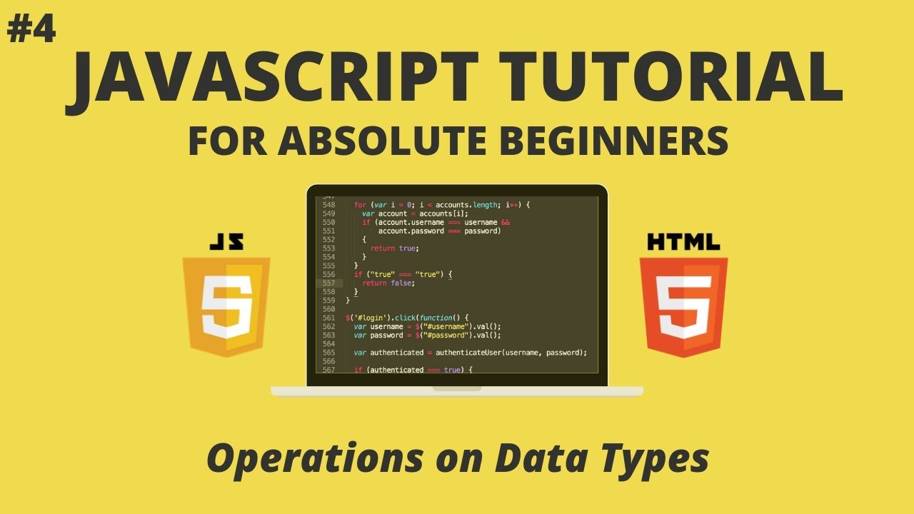 Javascript For Beginners 4 Logical And Assignment Operators Youtube