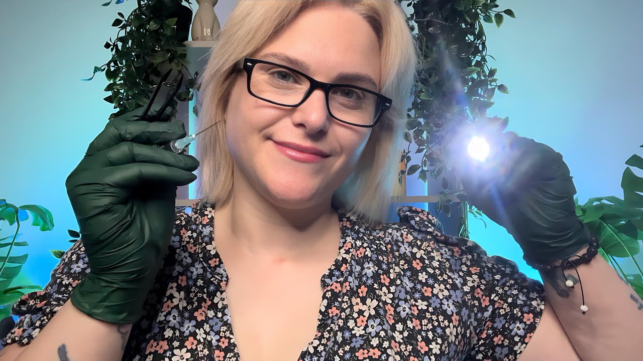 Asmr Something In Your Eye Chaotic Exam Cleaning Fixing Youtube