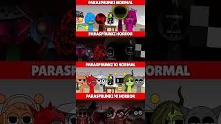 Incredibox Sprunki Parasprunki Human Normal Vs Horror Vs Parasprunki