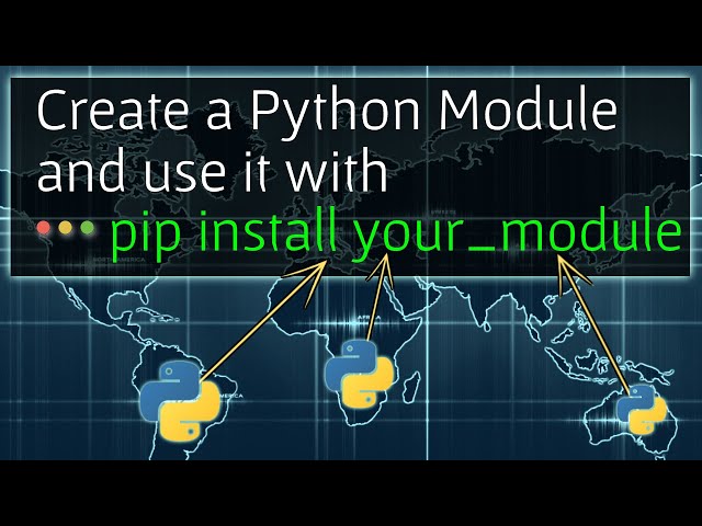 Using Pip Installing Modules