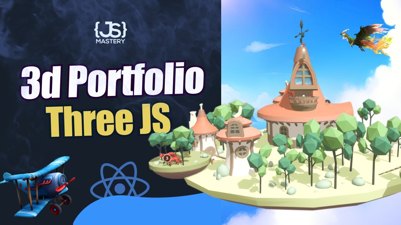 Build And Deploy An Amazing 3d Developer Portfolio In React With Three