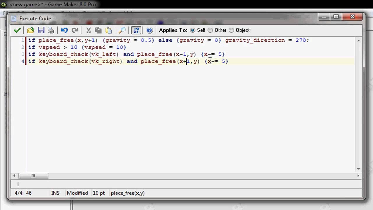 Game Maker Gravity And Jumping Youtube
