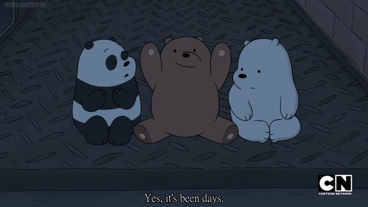 We Bare Bears Grizz Stomach Growling 2 Youtube