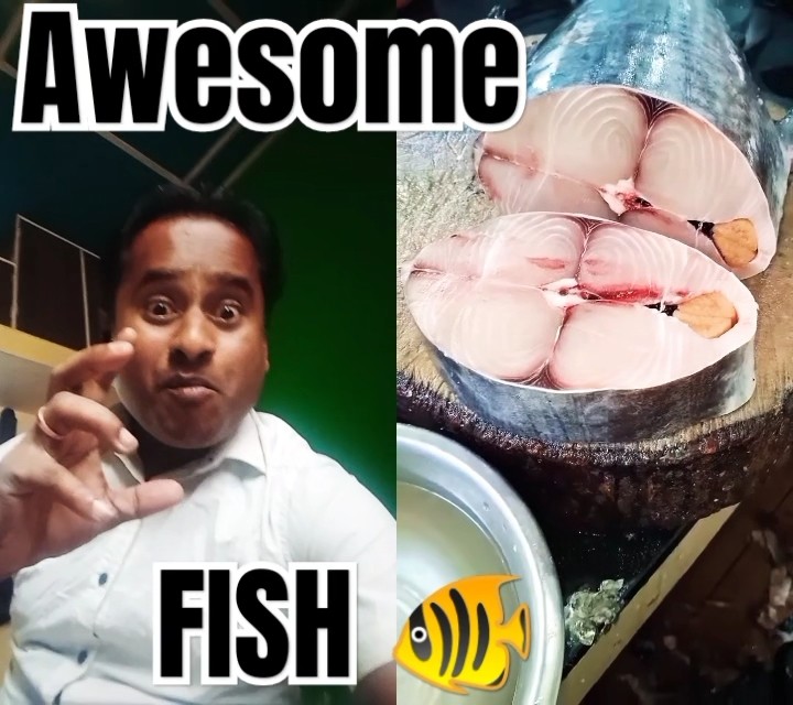 Awesome Fish ёяраёяш Shorts Fish Food Streetfood Seafood Shortvideo