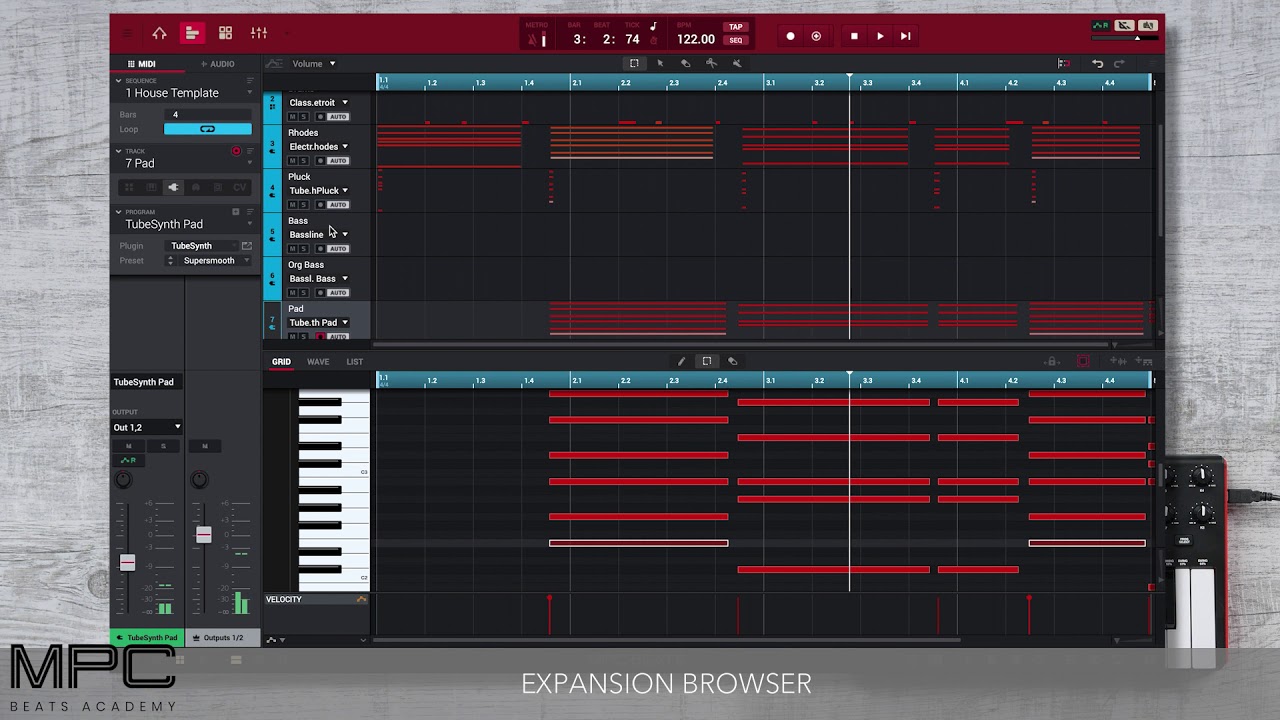 Getting Started With Mpc Beats Part 4 Making A House Track From