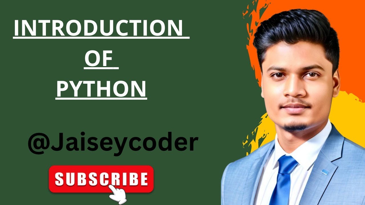 Introduction To Python Programming Python For Beginners Lec 1