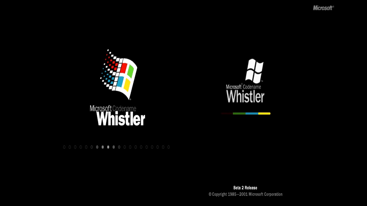 Windows Whistler Remastered Fake Startup Sound Youtube