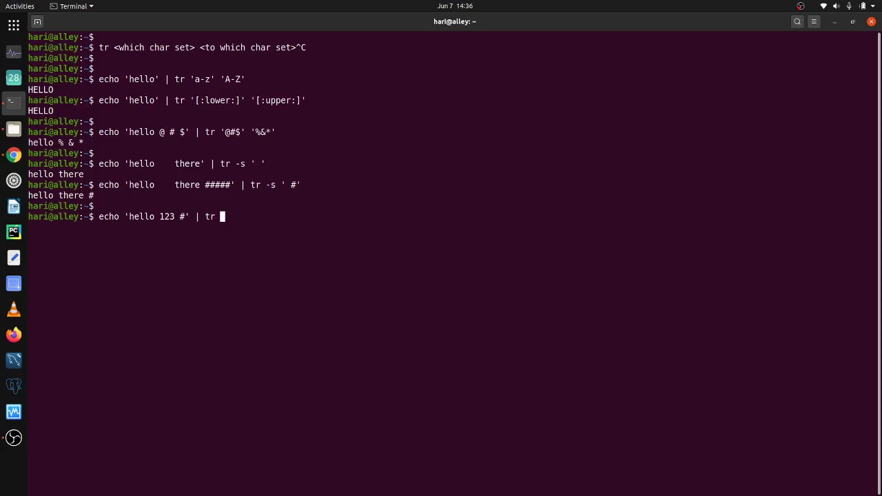 Tr Linux Command Line Youtube