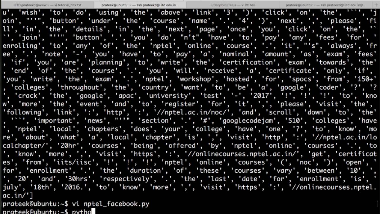 Tutorial 5 Analyzing Text Using Python Nltk Youtube