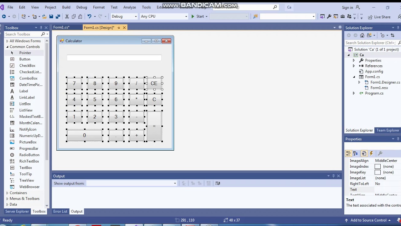 Simple Calculator Part 1 Youtube