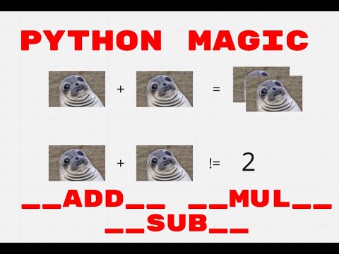 Python Magic Methods Add Mul Sub арифметические операции