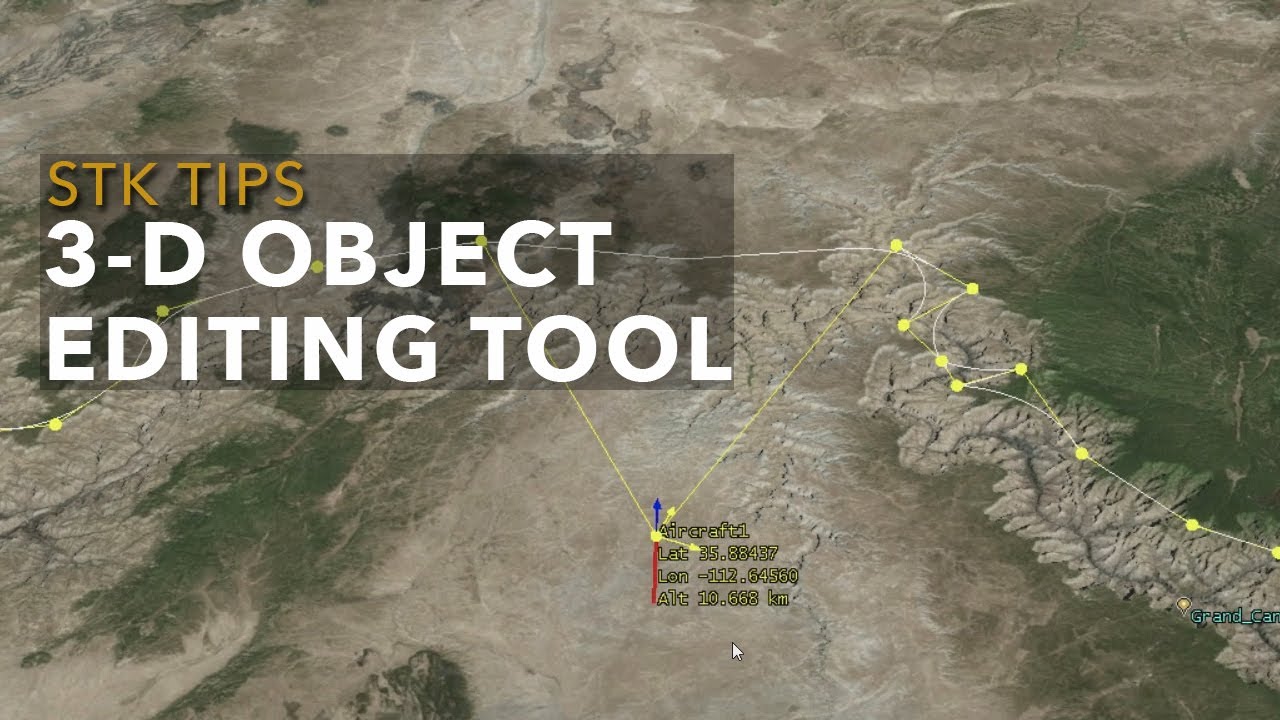 Stk Tip 3 D Object Editing Tool Youtube
