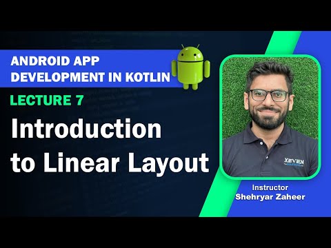 Lecture 7 Android App Development In Kotlin Youtube