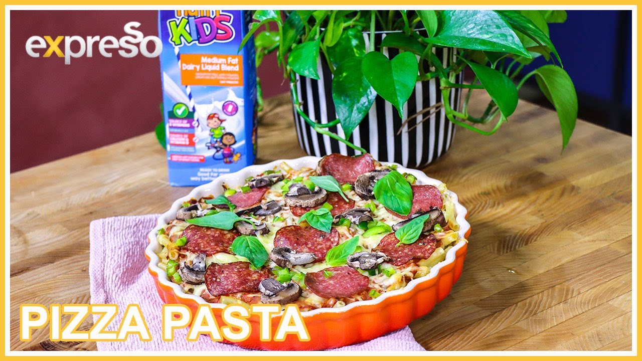 Pizza Pasta With Clover Nutrikids Expresso Show Recipe Youtube