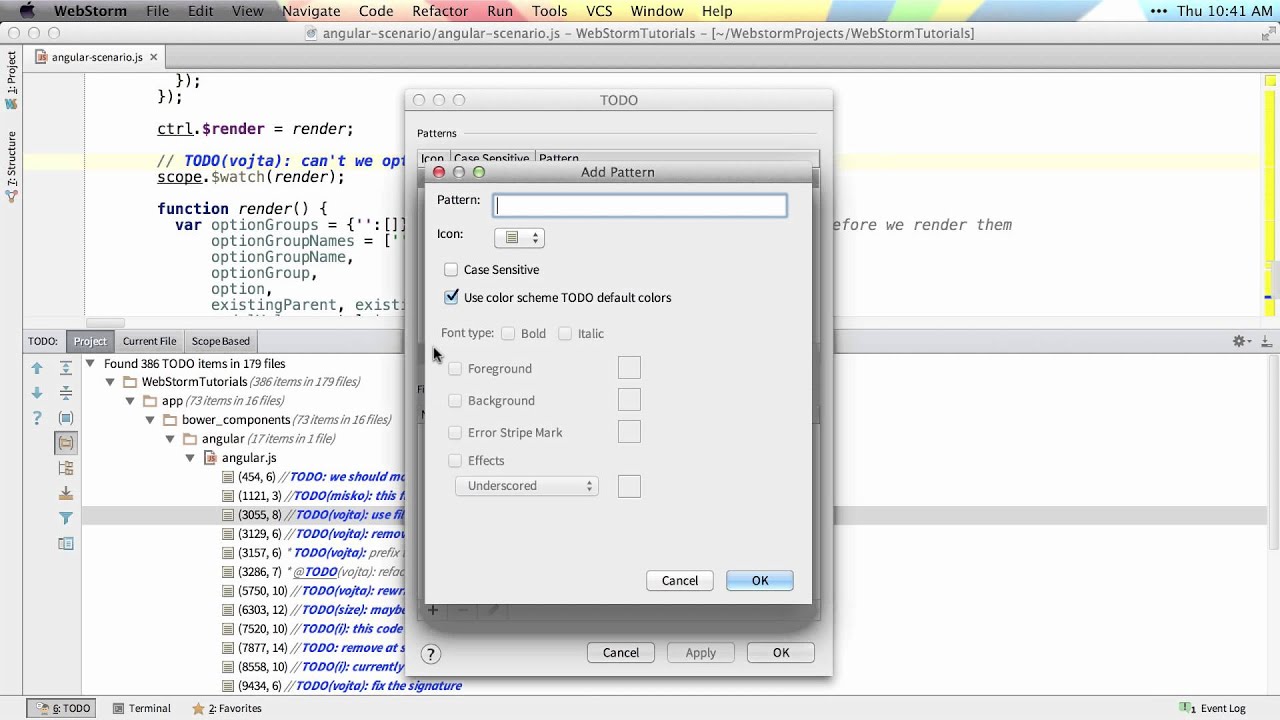 Todos Webstorm Video Tutorial Youtube