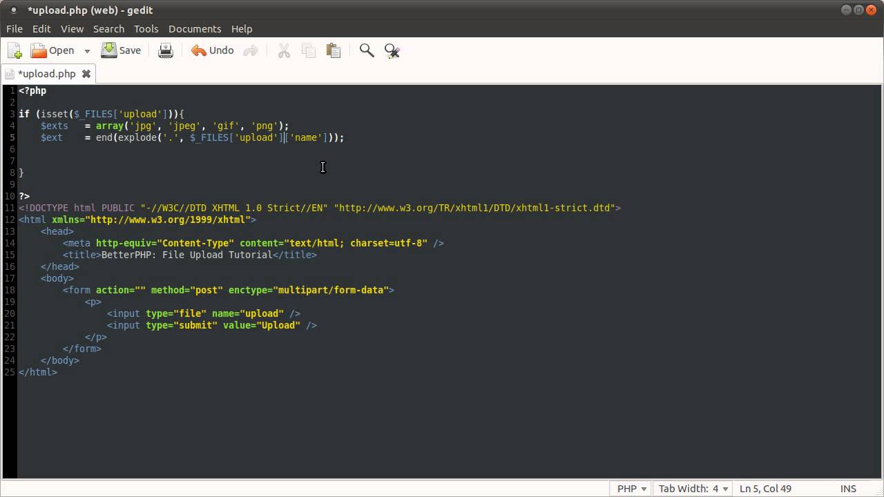 Php Security File Upload Mp4 Youtube