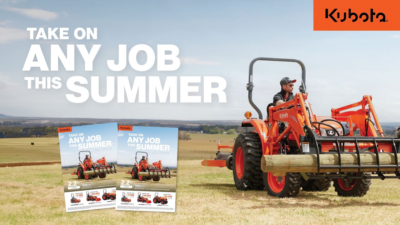 Kubota S Summer Catalogue 2024 Youtube