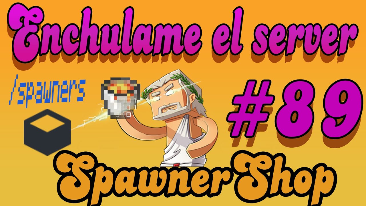 Minecraft Plugin Tutorial Spawnershop Youtube