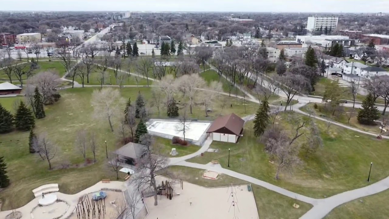Dji Mavic Mini St John S Park Redwood Bridge Winnipeg Manitoba Youtube