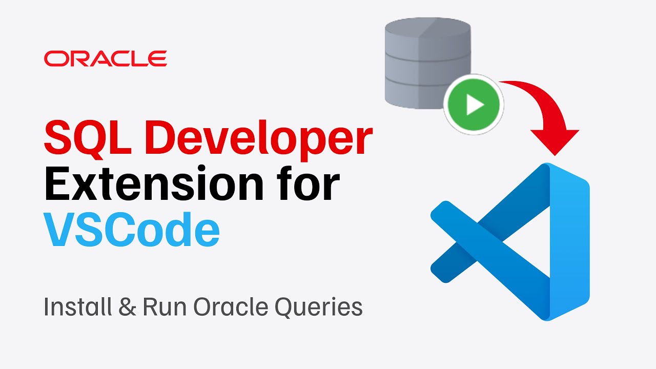 How To Use Oracle Sql Developer Extension In Vs Code Run Sql Queries