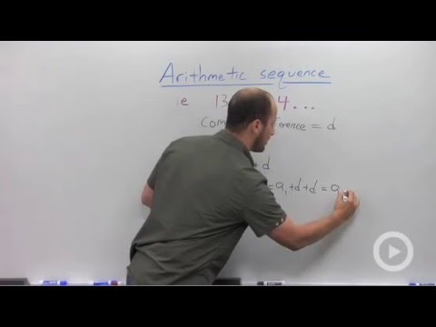Arithmetic Sequences Youtube