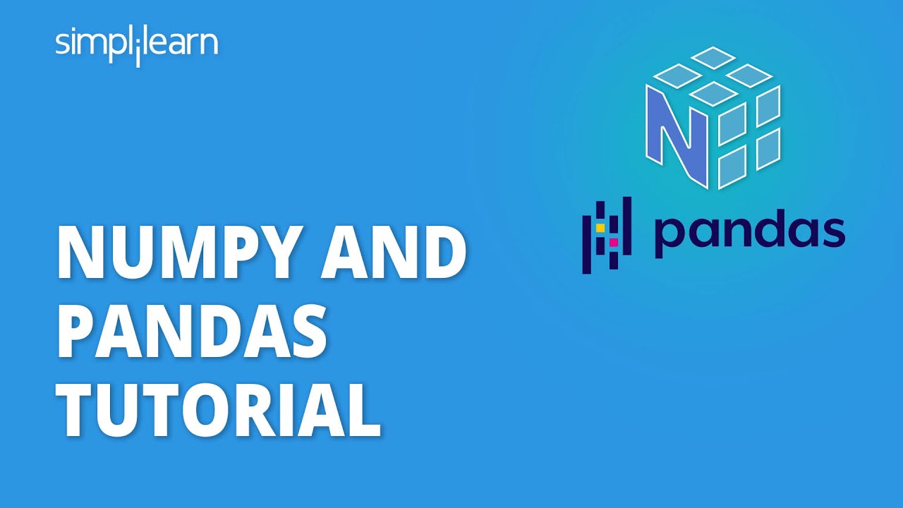 Numpy And Pandas Tutorial Data Analysis With Python Python Tutorial