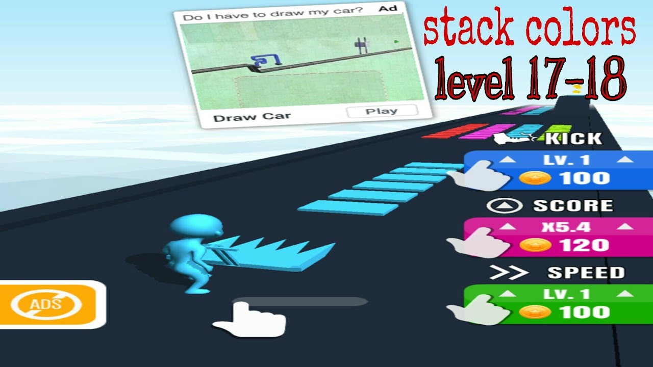 Stack Colors Gameplay Walkthrough Part 1 Youtube