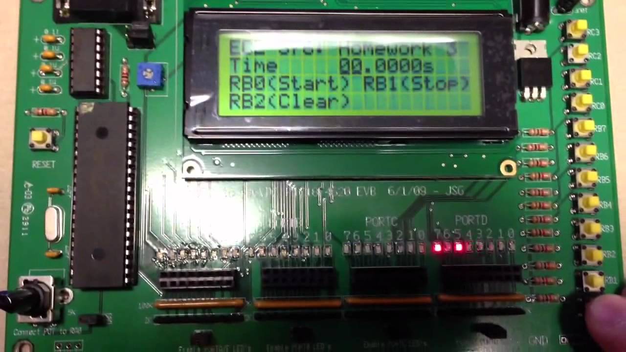 Timer Program Ece 376 Youtube