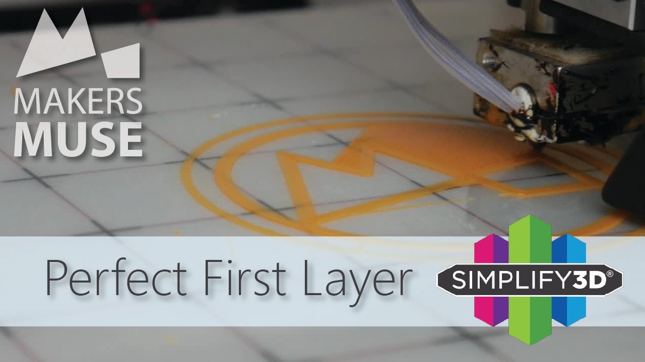 How To Get The Perfect First Layer 3dp101 Youtube