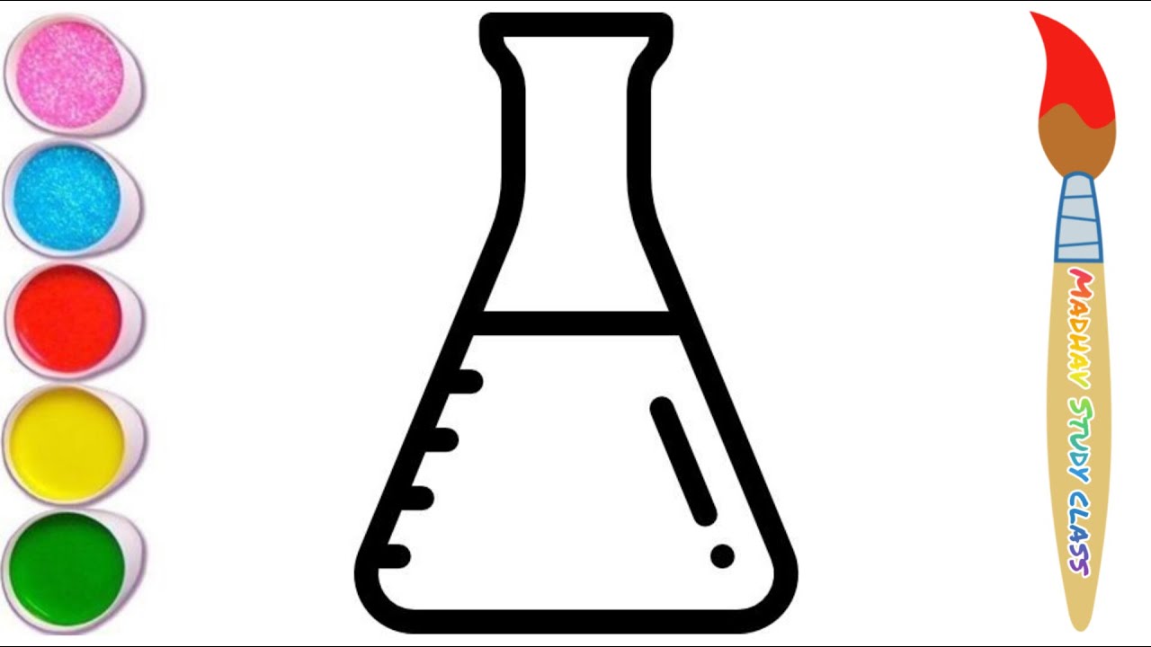 Experiment Chemical Easy Drawing Colouring Painting For Kids