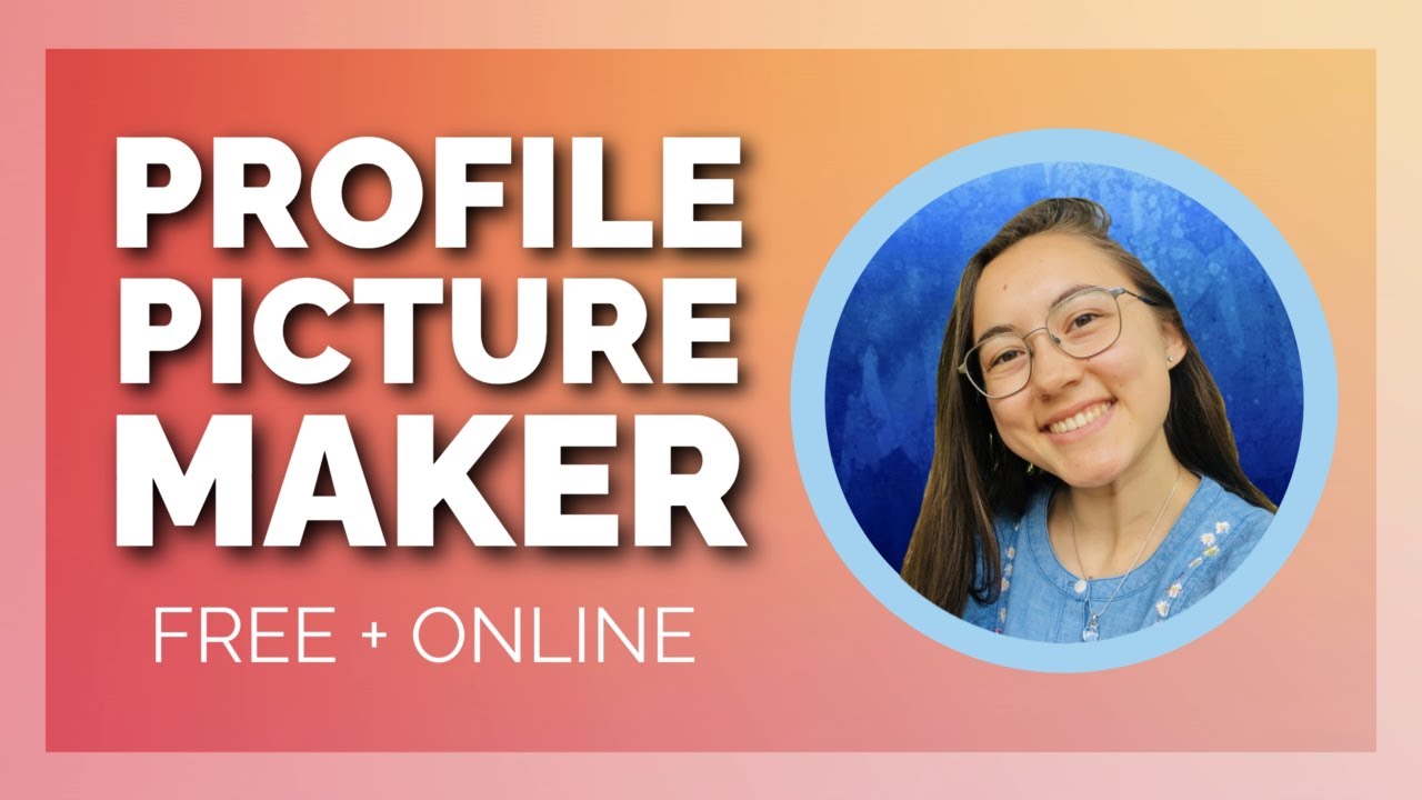 How To Make A Youtube Profile Picture Using Free Logo Template Youtube