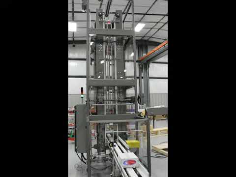 Case Elevators By Multi Conveyor Case Box Vertical Lifts Youtube