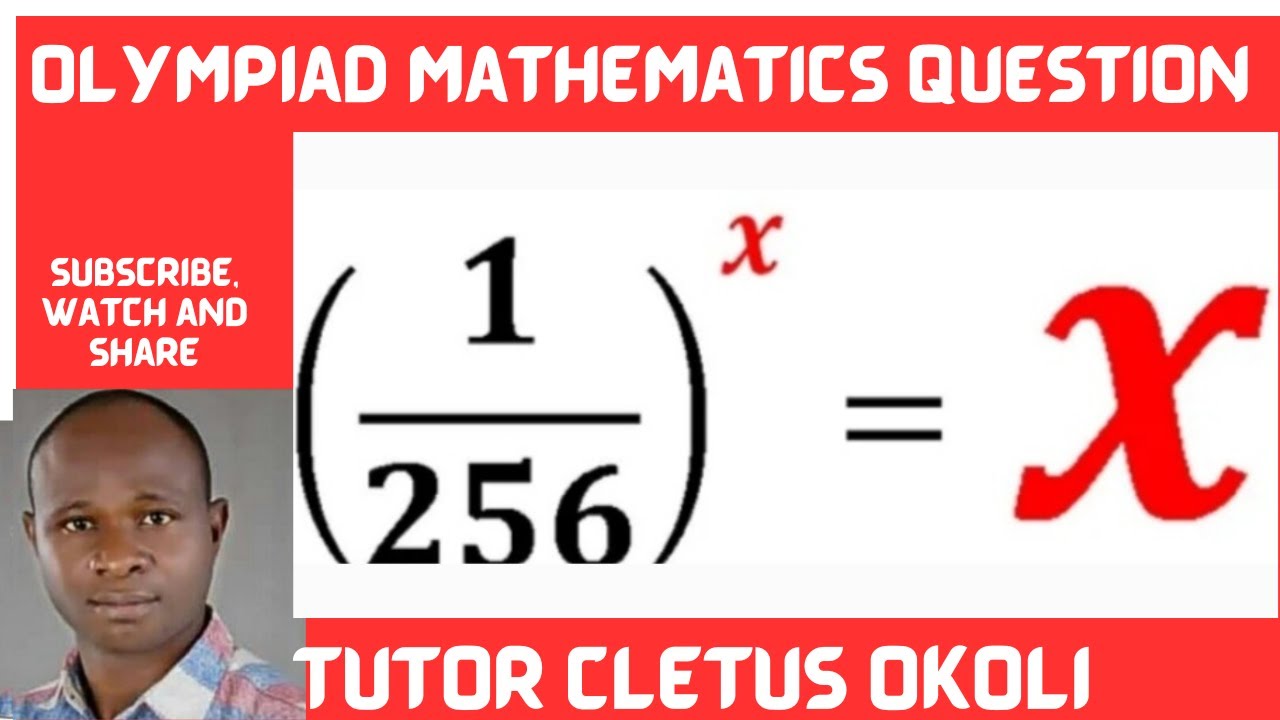 Olympiad Mathematics Question Youtube