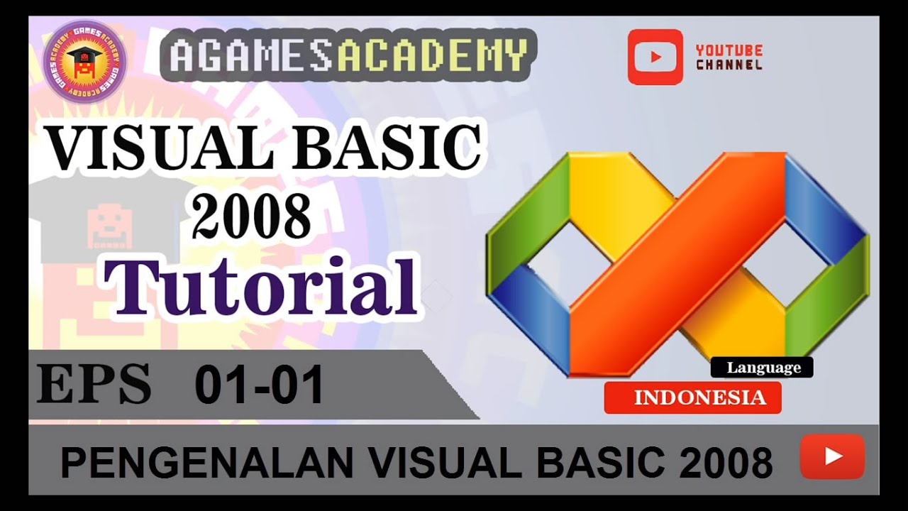 Visual Basic 2008 Tutorial 0001 Id Pengenalan Visual Basic 2008