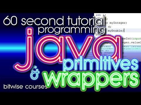 Java Programming In 60 Seconds Primitive Data Types And Java Class