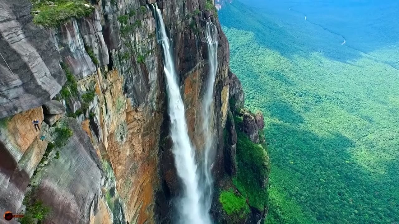 Las Cataratas Del Paraíso Up Salto ángel Venezuela Full Hd Youtube