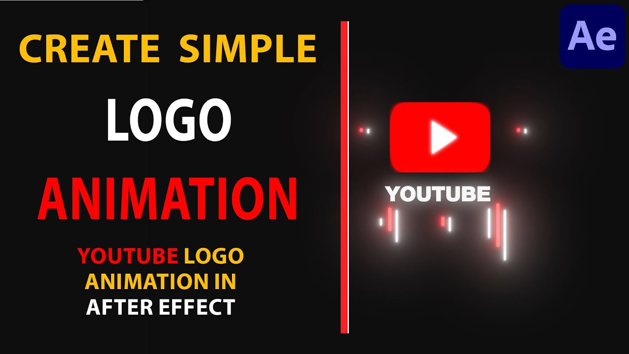 Create Simple Youtube Logo Animation In After Effects Logo Youtube