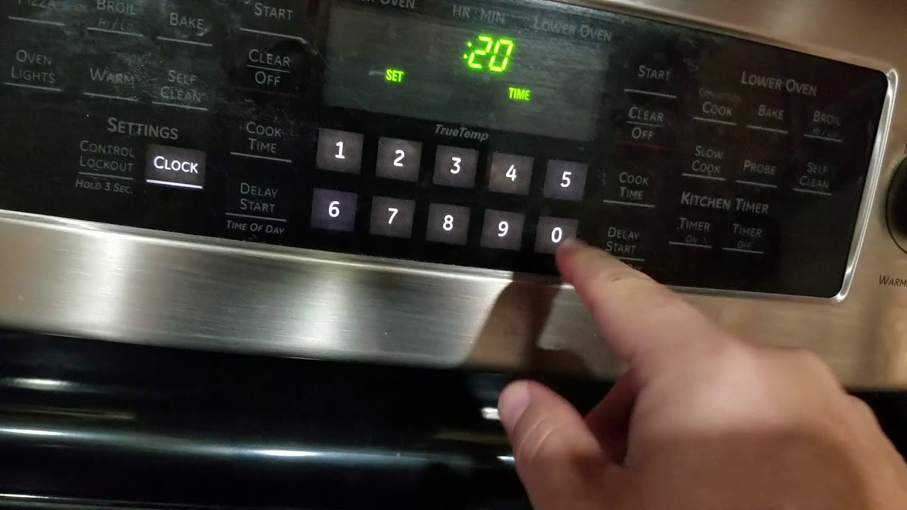 How To Set Clock On Ge Range At Patrice Hassinger Blog