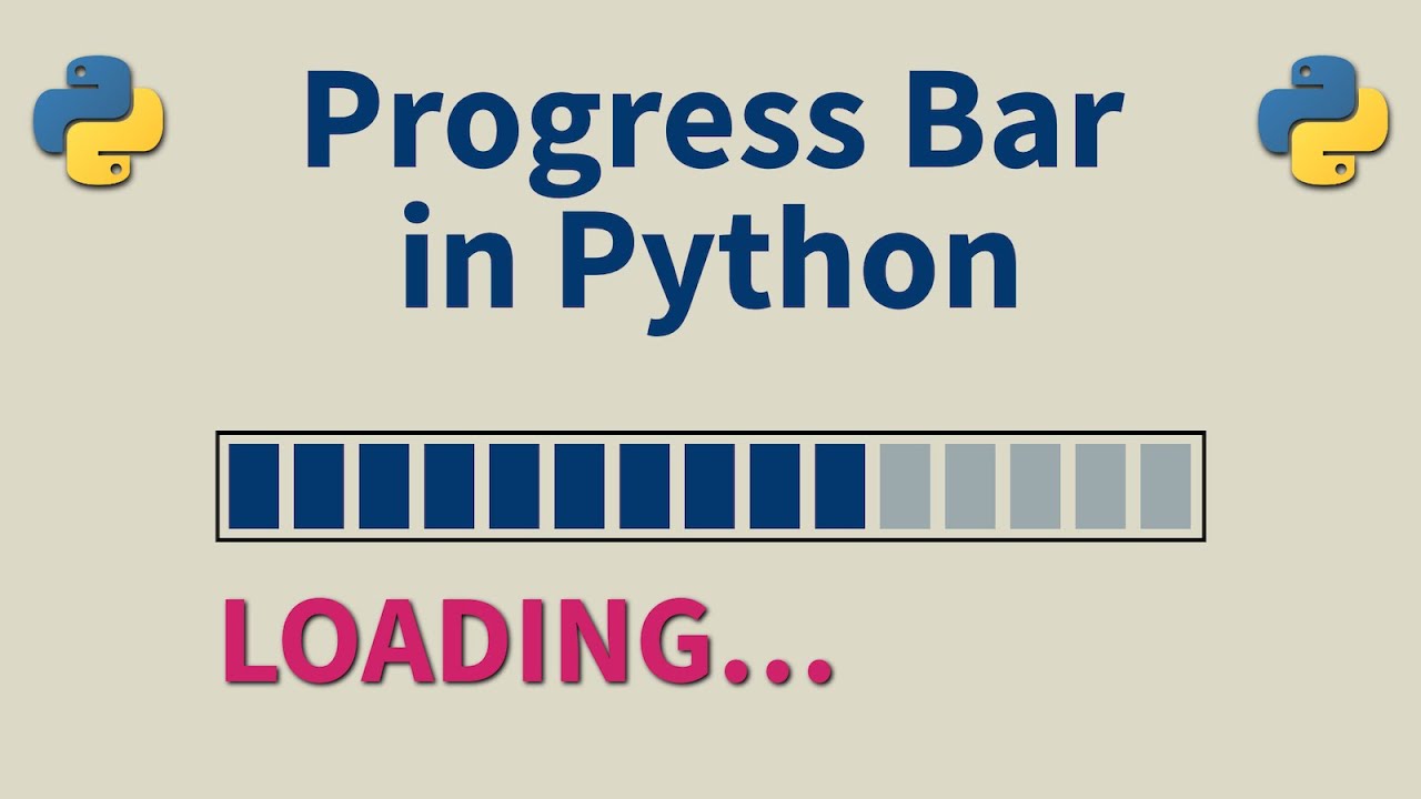 How To Add A Progress Bar In Python With Just One Line Python