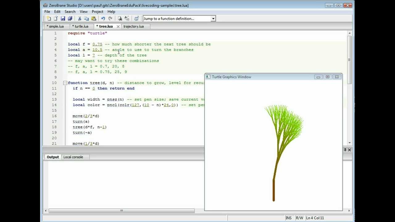 Live Coding In Lua Youtube