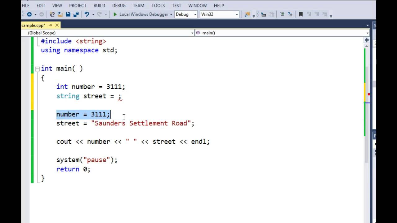 Initialization Declarations Youtube