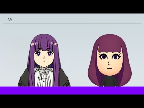 Mii Maker Request Fern Frieren Beyond Journey S End Youtube